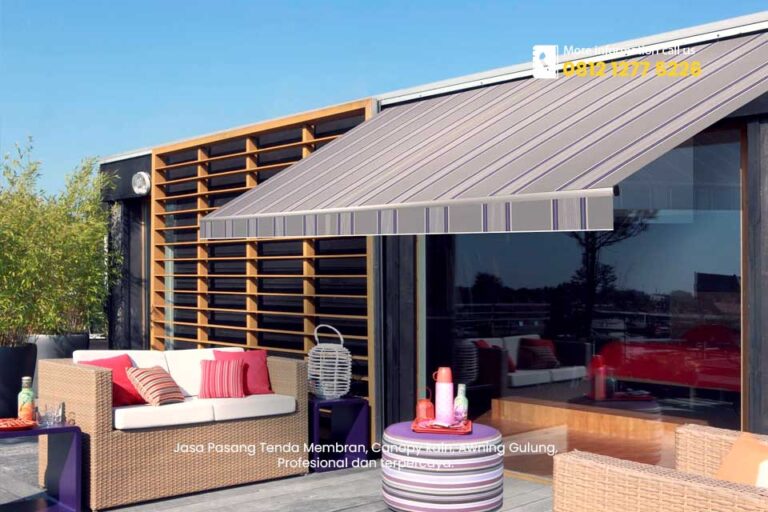 Awning Gulung Otomatis - 7 Keuntungan Menggunakannya